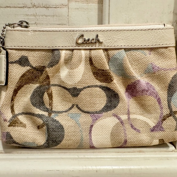 Coach | Bags | Coach Small Zippered Pouch | Poshmark